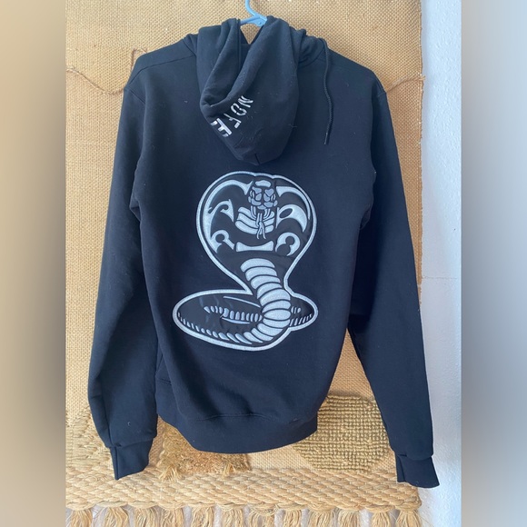 Champion | Sweaters | Cobra Kai X Champion Black Hoodie | Poshmark